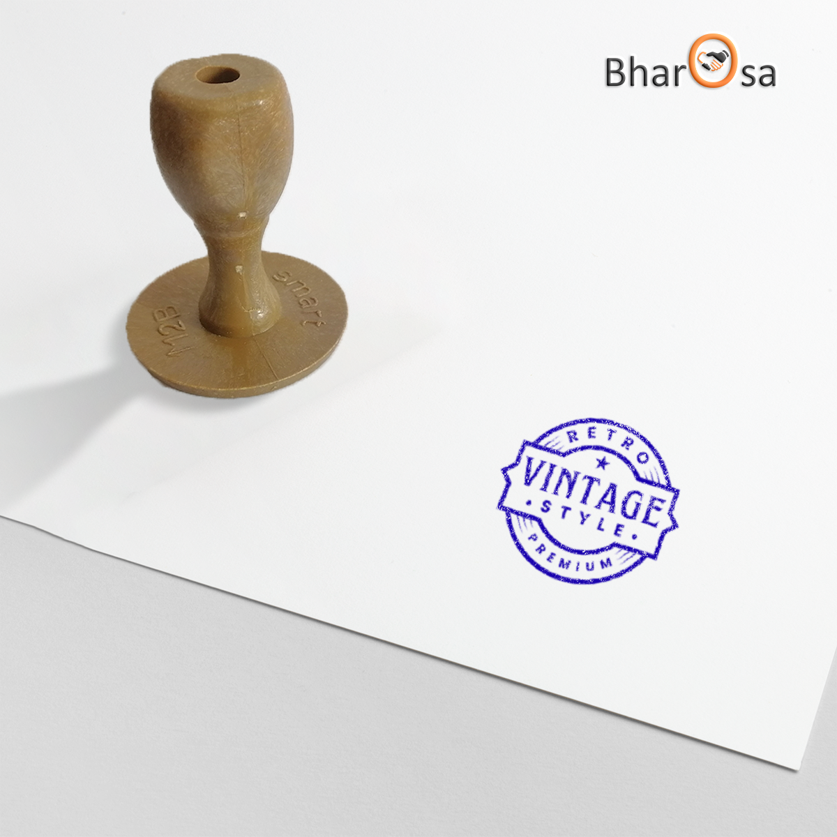 Traditional Rubber Stamp Maker Online | Customization and Logo – Bharosa